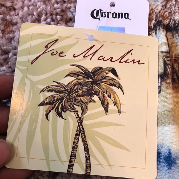Joe Marlin | Shirts | Joe Marlin Corona Extra Hawaiian Shirt | Poshmark